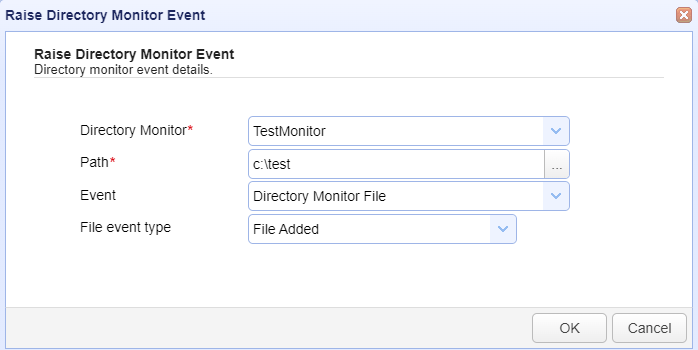 Directory Monitor Events